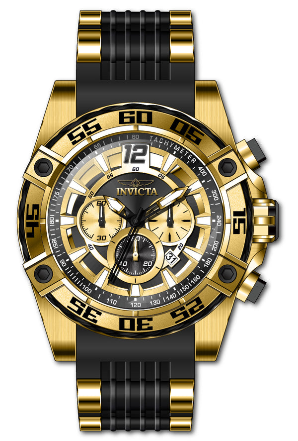 Band For Invicta Bolt Men 46566 - Invicta Watch Bands