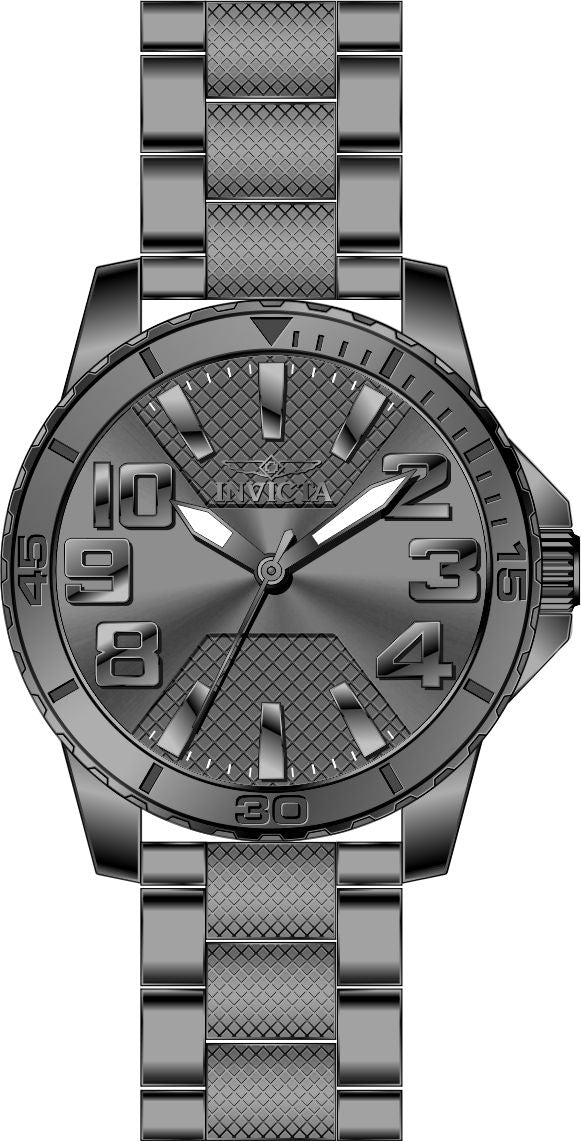 Band For Invicta Speedway Men 46910 - Invicta Watch Bands