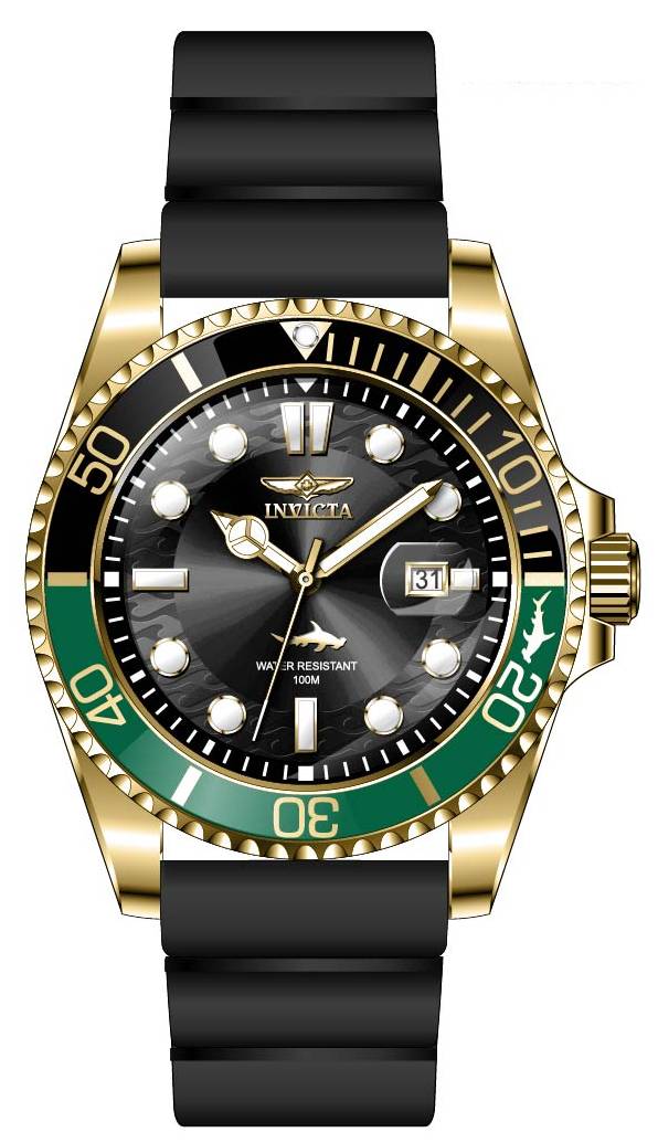 Band For Invicta Pro Diver Men 47168 - Invicta Watch Bands