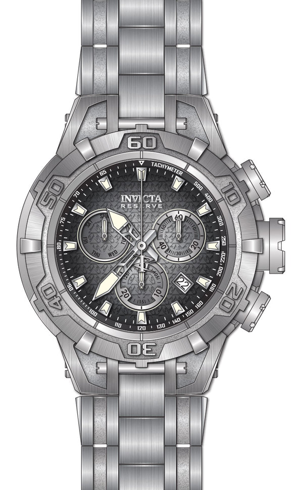 Band For Invicta Subaqua Ocean Warrior Men 47847 - Invicta Watch Bands