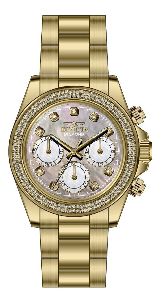 Band For Invicta Elite Diamond Lady 48757 - Invicta Watch Bands