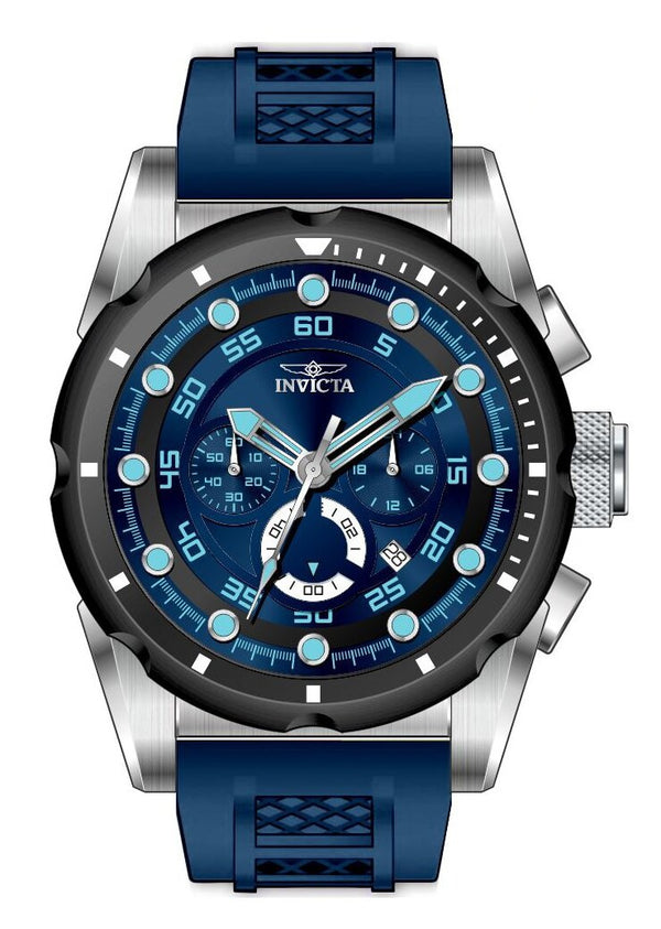 Band For Invicta Speedway Men 50681 - Invicta Watch Bands
