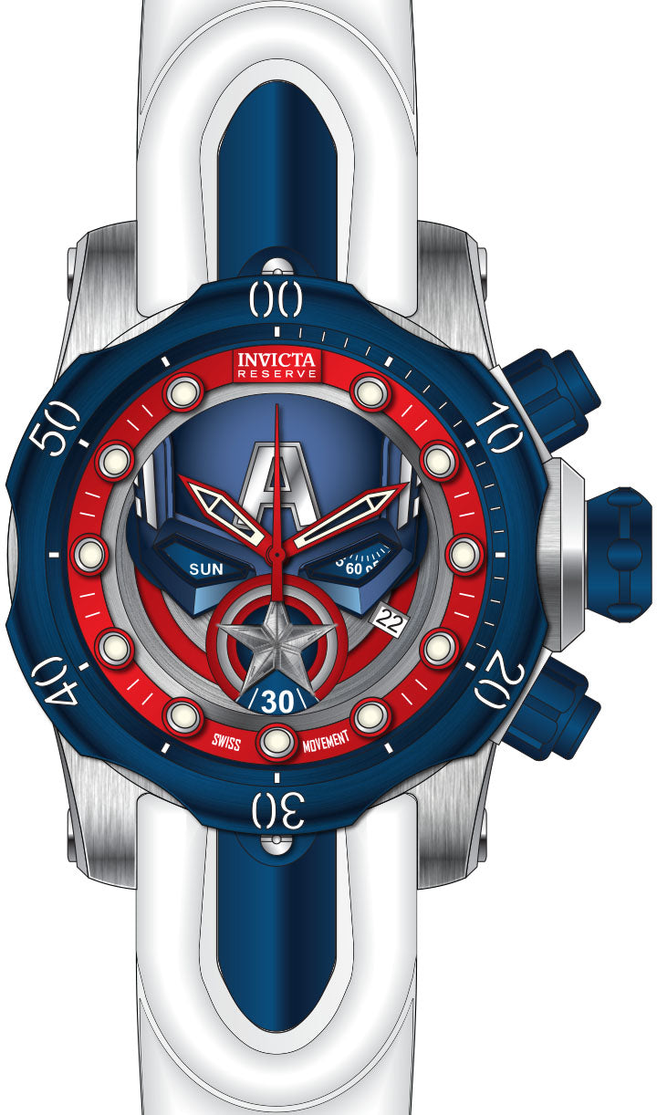 Parts For Invicta Reserve Venom Men 50714 - Invicta Watch Bands