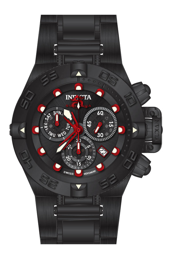 Band for Invicta Subaqua Noma IV Men Black Label 34303 - Invicta Watch ...