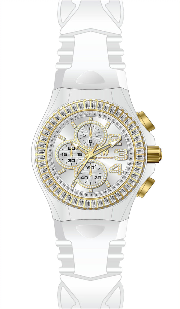 Band for Technomarine Cruise Star TM-121188 - Invicta Watch Bands