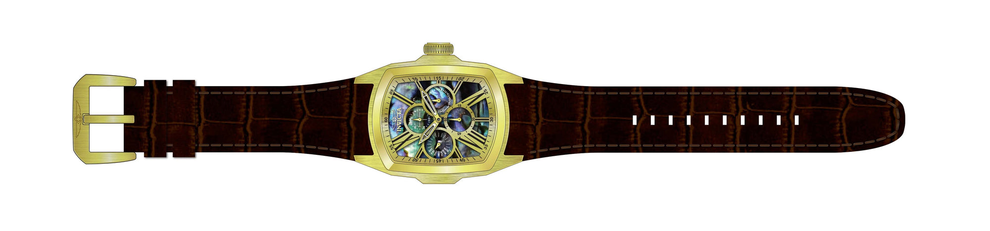 Parts for Invicta Lupah Men 35193 - Invicta Watch Bands