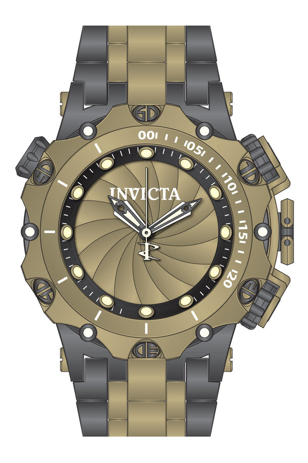 Band for Invicta Reserve Venom Men 35653 - Invicta Watch Bands