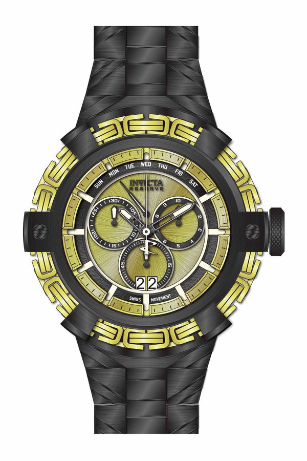 Band for Invicta Reserve Wolf King Men 36189 - Invicta Watch Bands