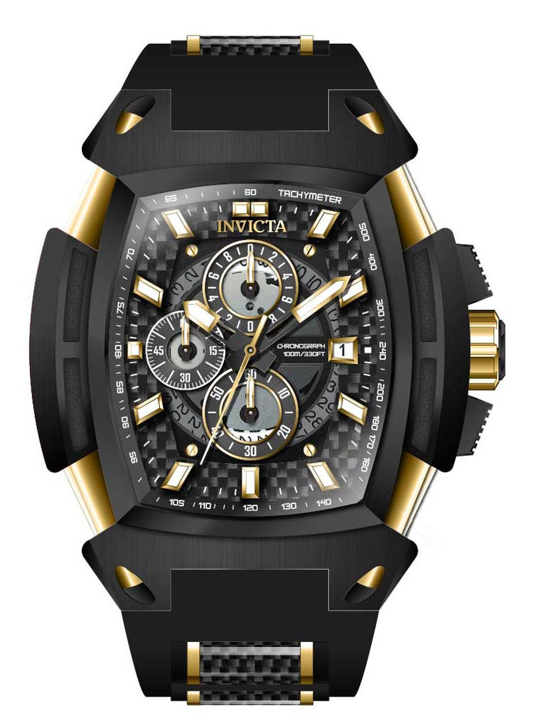 Band for Invicta S1 Rally Diablo Men 39702 - Invicta Watch Bands