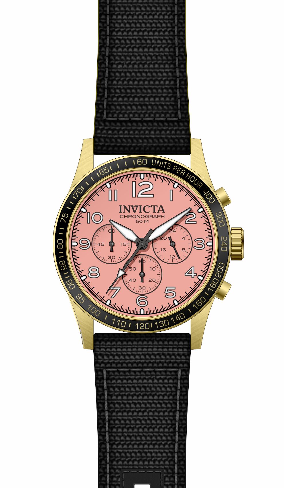 Parts for Invicta Vintage Men 40521 - Invicta Watch Bands