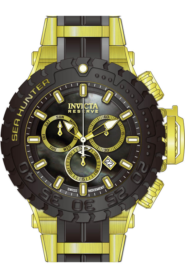 Band for Invicta Sea Hunter Men 41007 - Invicta Watch Bands