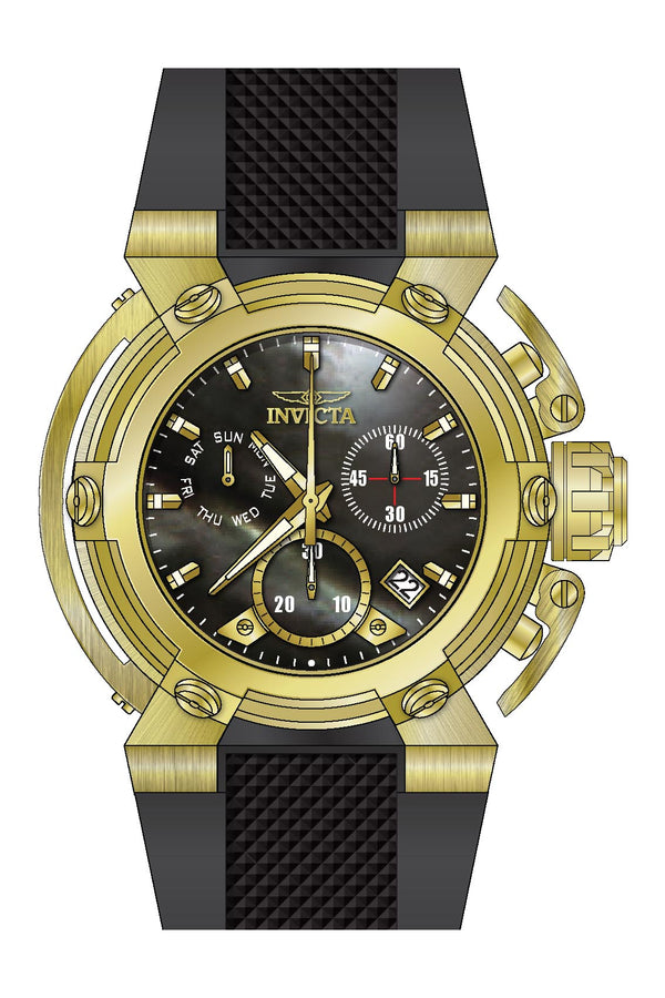 Band for Invicta Coalition Forces Men 41961 - Invicta Watch Bands