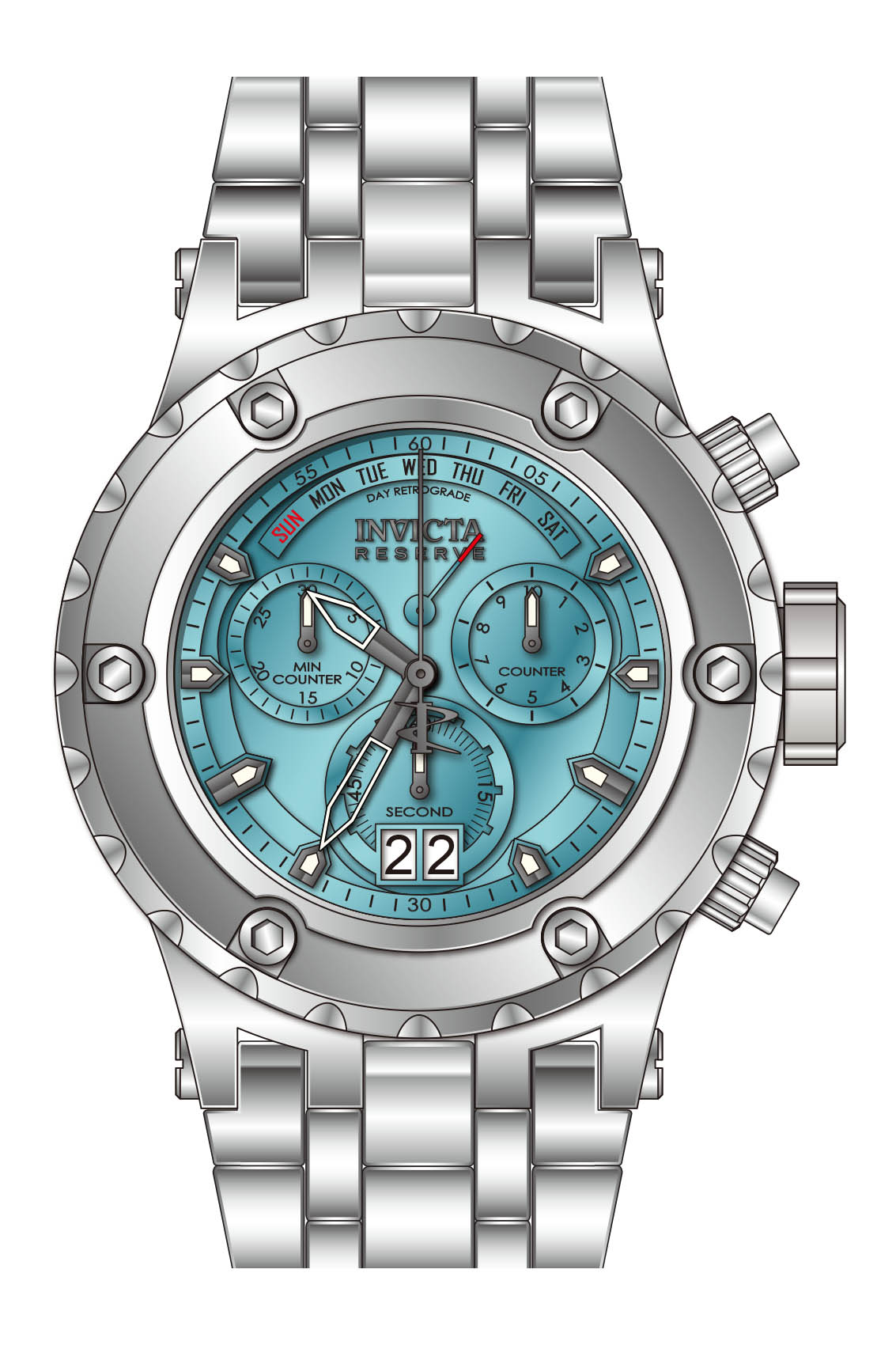 Parts for Invicta Reserve Specialty Subaqua Men 43312 - Invicta Watch Bands