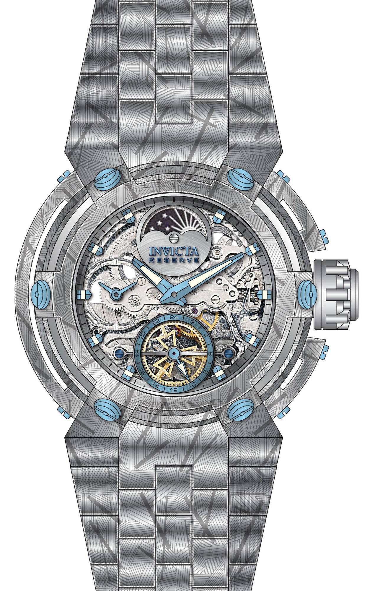 Band For Invicta Coalition Forces X-Wing Men 44439 - Invicta Watch Bands