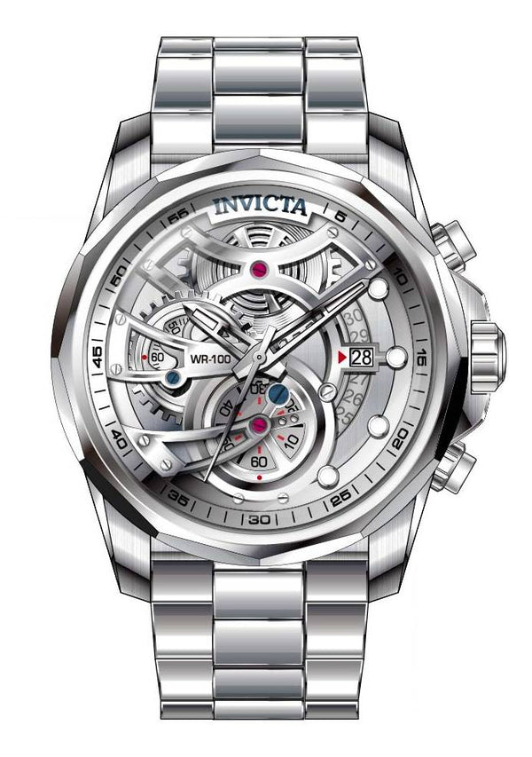 Band For Invicta Vintage Men 44910 - Invicta Watch Bands