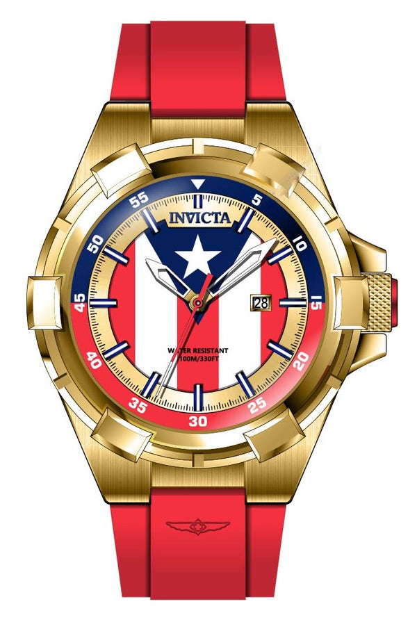 Band For Invicta Aviator Store Exclusive Men 45602 - Invicta Watch Bands