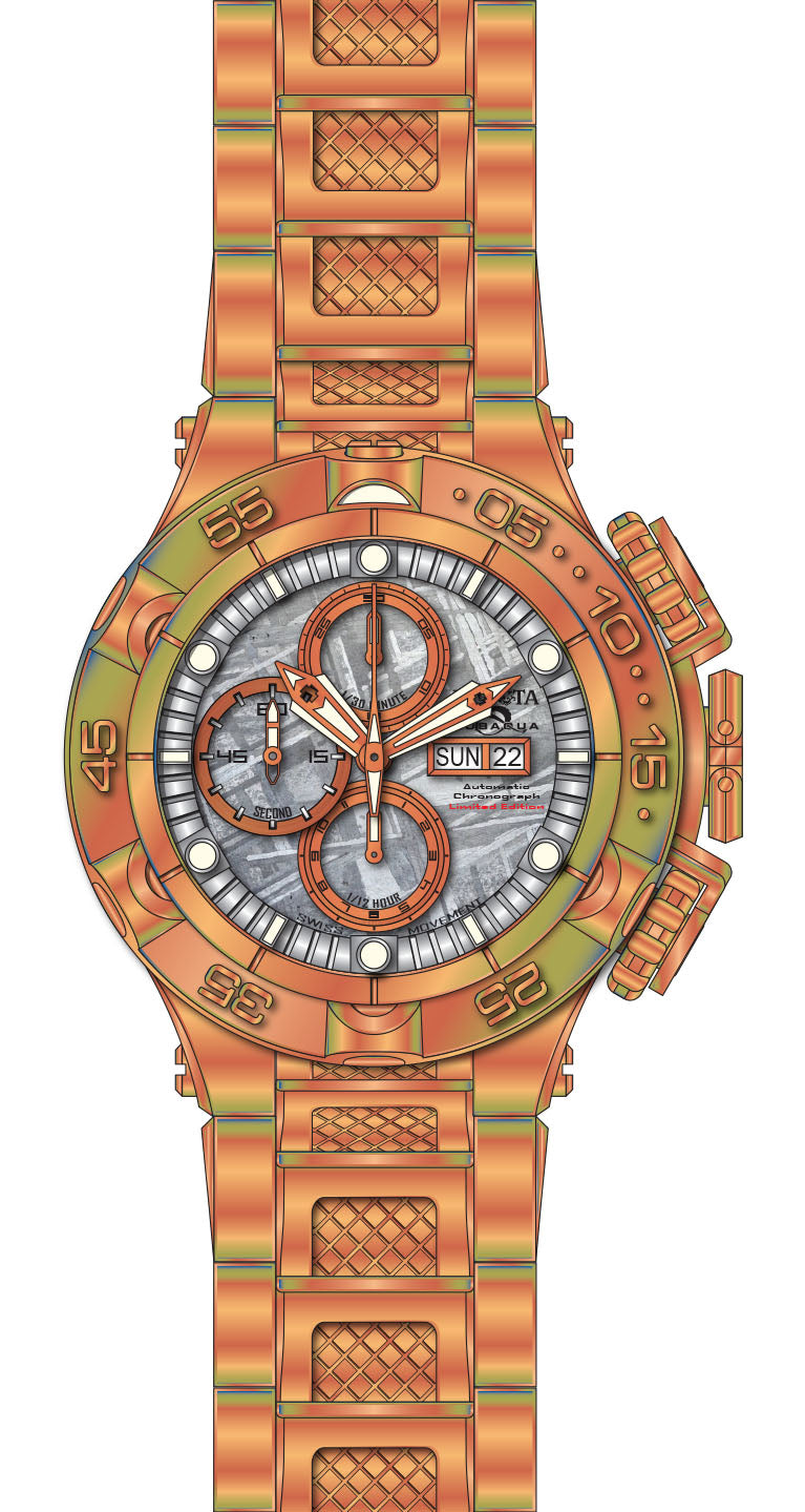 Parts For Invicta Subaqua Noma V Men 45988 - Invicta Watch Bands
