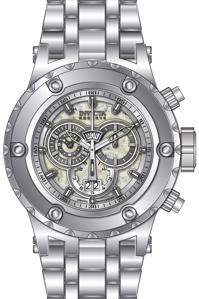 Band For Invicta JT Men 46000 - Invicta Watch Bands