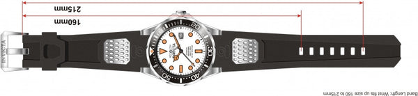 Band for Invicta Pro Diver 11753 - Invicta Watch Bands
